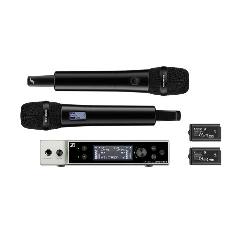 Sennheiser Dual Digital Handheld Wireless Microphone System